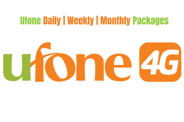 Ufone Data Packages 2025 | Daily, Weekly, Monthly Internet Plans